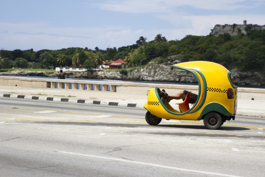 Taxis Around The World 🌏 - Cuban Coco Taxis - Lynk Taxis